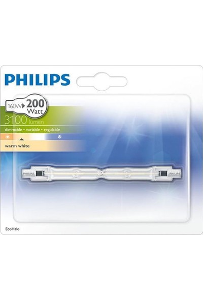 Philips 160 W - 200 W Dim Halojen Çubuk 118 mm