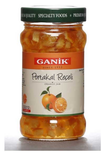 Ganik Portakal Reçeli 380 gr Ganik Portakal Reçeli 380 gr