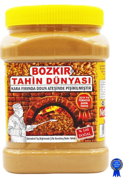 Bozkır Tahin Dünyası Kepekli Tahin 935 gr Bozkır Tahin Dünyası Kepekli Tahin 935 gr