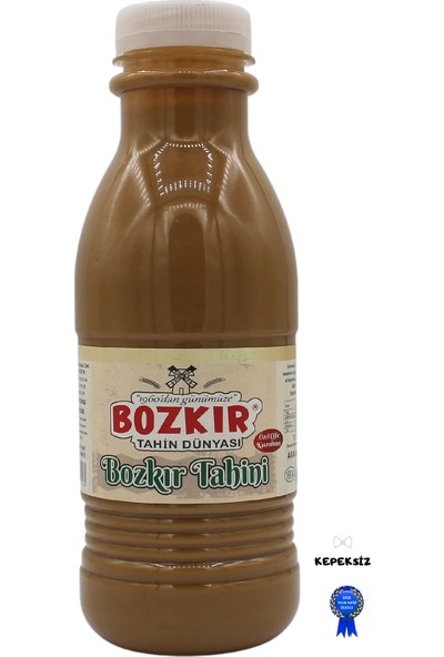 Bozkır Tahin Dünyası Kepeksiz Tahin 500 gr Bozkır Tahin Dünyası Kepeksiz Tahin 500 gr