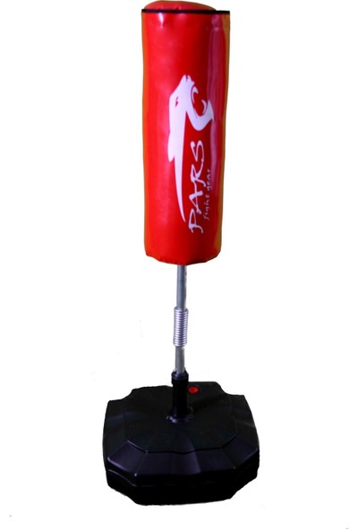 Pars Ayaklı Boks Standı Ev Tipi Boks Torbası Kırmızı Pars Ayaklı Boks Standı Ev Tipi Boks Torbası Kırmızı
