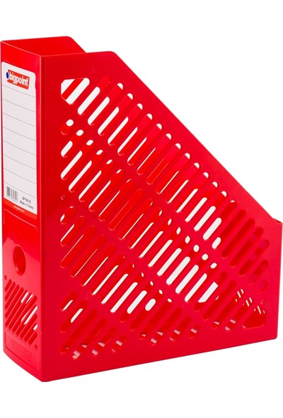 Bigpoint Plastik Kutu Klasör Kırmızı Bp19825