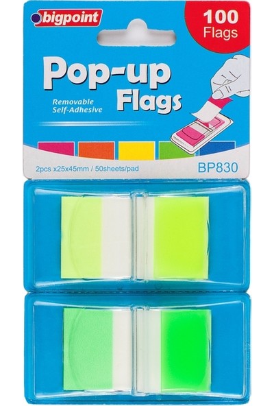 Bigpoint Pop-up Film Index 2'li Bigpoint Pop-up Film Index 2'li