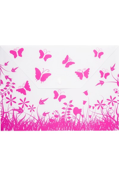 Bigpoint Çıtçıtlı Dosya Kelebek Desenli Pembe (236) Bigpoint Çıtçıtlı Dosya Kelebek Desenli Pembe (236)
