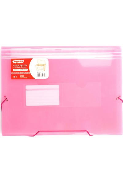 Bigpoint Bp260-25 Koruklu Dosya A4 13 Ceplı Lastıklı Kırmızı Bigpoint Bp260-25 Koruklu Dosya A4 13 Ceplı Lastıklı Kırmızı