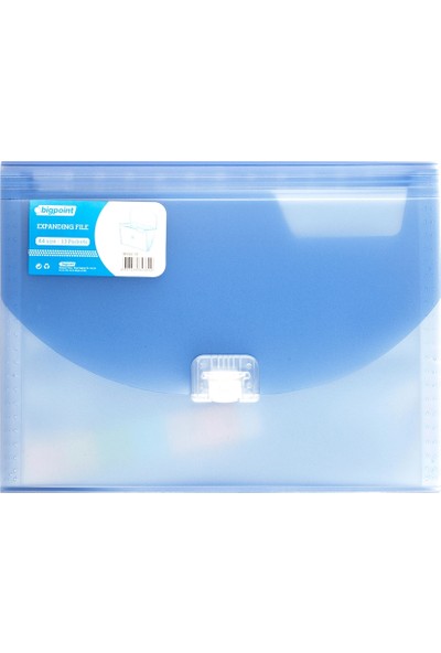 Bigpoint Bp262-35 Koruklu Dosya A4 13 Ceplı Kılıtlı Mavı