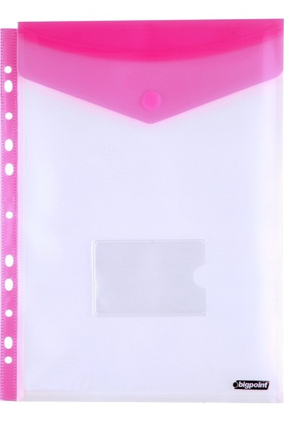 Bigpoint Bp251-25 Klasor Icın Koruklu Dosya Dıkey Kırmızı