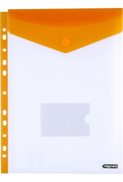 Bigpoint Bp251-45 Klasor Icın Koruklu Dosya Dıkey Turuncu