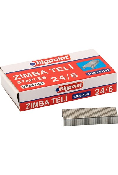 Bigpoint Bp342-01 Zımba Telı 24/6 Sılver