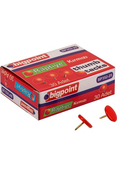 Bigpoint Renkli Raptiye Kırmızı