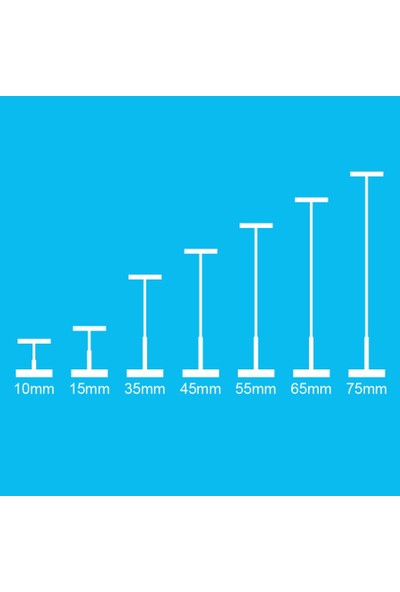 Bigpoint Kılçık Şeffaf 55 Mm 5000'Lı Kutu