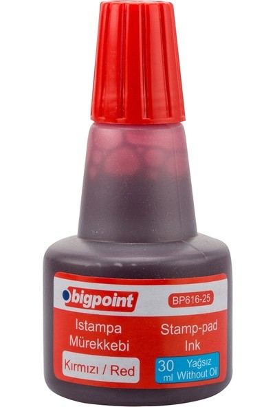 Bigpoint Istampa Mürekkebi 30 Cc Kırmızı