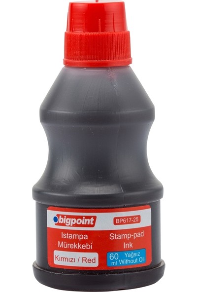 Bigpoint Bp617-25 Istampa Murekkebı 60Ml Kırmızı Bigpoint Bp617-25 Istampa Murekkebı 60Ml Kırmızı