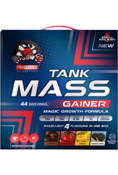 Protouch Nutrition The Tank Mass Gainer 44 Şase 2200 gr 4 Aroma Protouch Nutrition The Tank Mass Gainer 44 Şase 2200 gr 4 Aroma