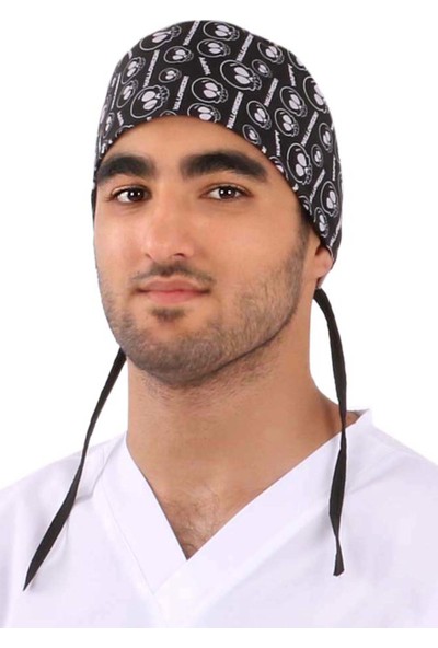 Şirin A Medikal Cerrahi Bone Halloween Desenli Cerrahi Bone | BN205SİYAH Şirin A Medikal Cerrahi Bone Halloween Desenli Cerrahi Bone | BN205SİYAH