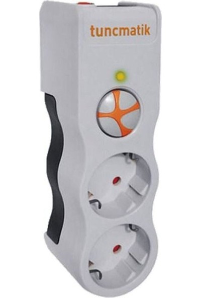 Tunçmatik 2li Beyaz Powersurge Akım Korumalı Priz TSK5080 Tunçmatik 2li Beyaz Powersurge Akım Korumalı Priz TSK5080