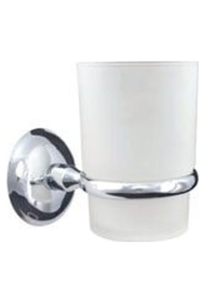 İpekel Diş Fırçalık Krom Kaplama ve Plastik Hazne