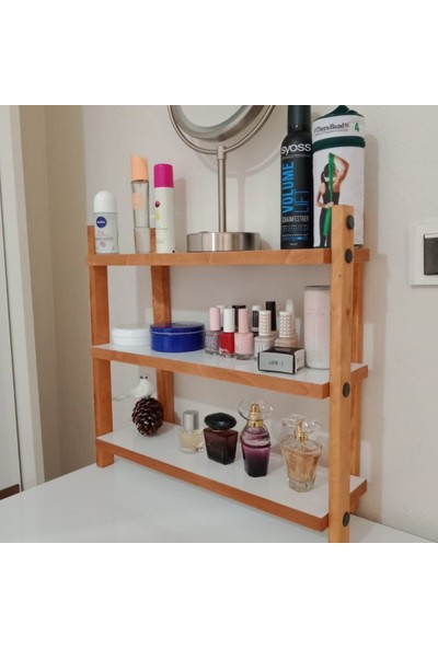 Fokai Wood Tezgah Üstü Organizer Raf 45 x 45 x 14 cm
