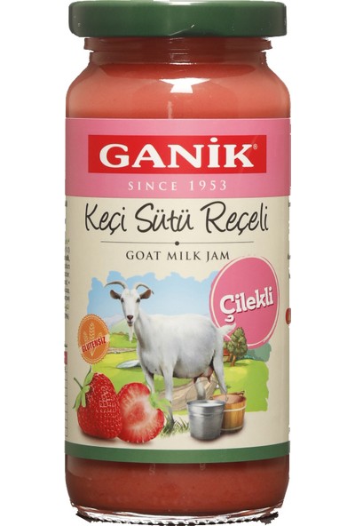 Ganik Çilekli Süt Reçeli 270 gr