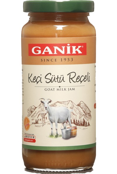 Ganik Keçi Sütü Reçeli 270 Gr.