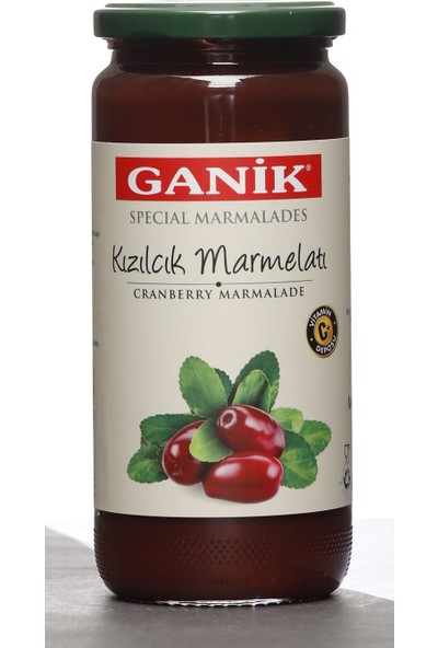 Ganik Kızılcık Marmelatı 550 gr