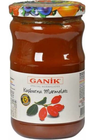 Ganik Kuşburnu Marmelatı 700 gr