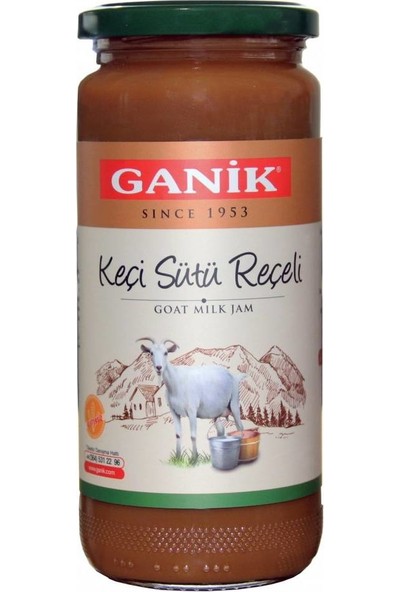 Ganik Süt Reçeli 550 gr