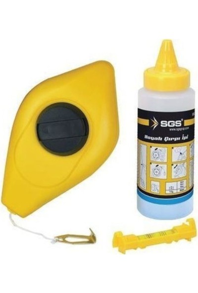 Sgs Boyalı Çırpı Ipi Kırmızı 30M 115G