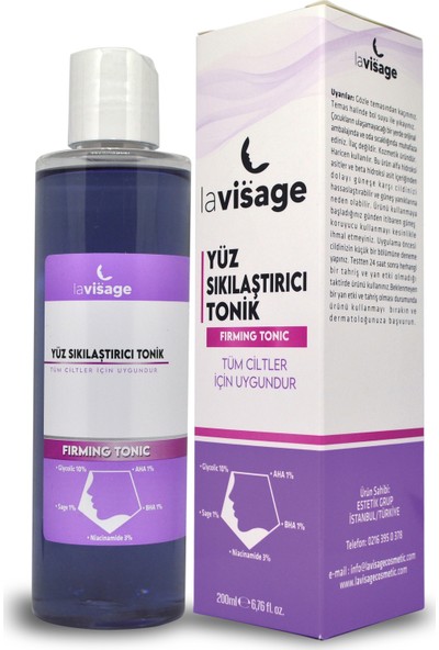 La Visage Yüz Sıkılaştırıcı Tonik 200 ml