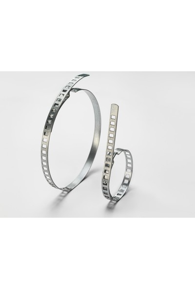 Non Stop Aks Kauçuk Körük Kelepçesi 9mm, 12 Kısa + 12 Uzun, 24 Adet