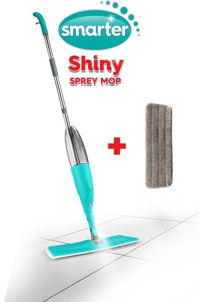 Smarter Shiny Sprey Mop + Yedek Mop Smarter Shiny Sprey Mop + Yedek Mop