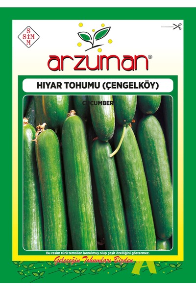 Arzuman Çengelköy Tipi Hıyar Tohumu 10 Gram