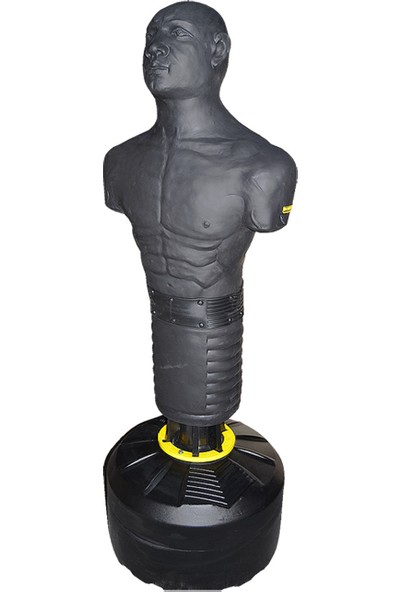 Avessa 180 cm Adam Şekilli Silikon Boks Standı Siyah MB53023
