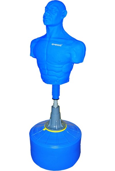 Avessa 180 cm Silikon Adam Şekilli Boks Standı Mavi MB53024 Avessa 180 cm Silikon Adam Şekilli Boks Standı Mavi MB53024