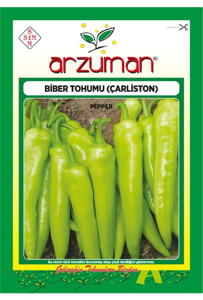 Arzuman Çarliston Biber Tohumu 10 Gram Arzuman Çarliston Biber Tohumu 10 Gram