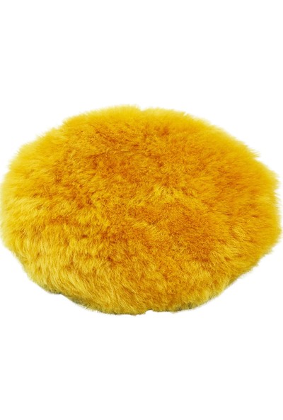 CAREX Sarı Tüy Kuzu Postu Parlatma Keçesi Cırt Tabanlı 160MM CAREX Sarı Tüy Kuzu Postu Parlatma Keçesi Cırt Tabanlı 160MM