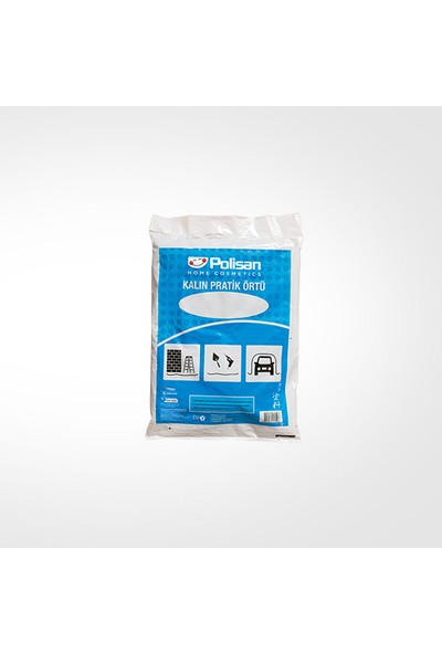 Polisan Koruyucu Kalın Pratik Örtü 4x8=32 M²