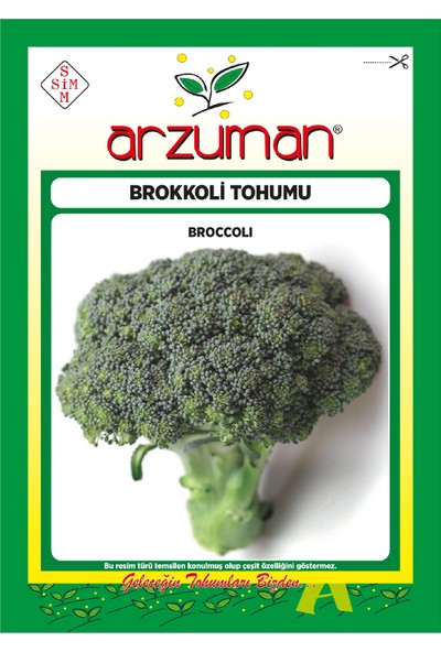 Arzuman Brokoli Tohumu 300 Adet