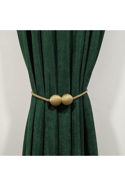 Helezoni Fon Perde Toplama Braçolu Mıknatıslı