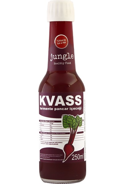 Jungle Fermente Pancar Kvass 6'lı Paket x 250 ml
