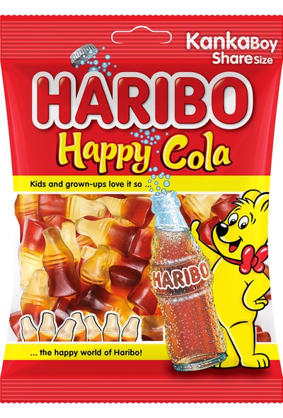 Haribo 80 Gr Cola Haribo 80 Gr Cola