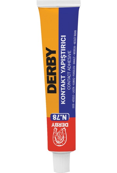 Derby N.78 40g Tüp Kontakt Yapıştırıcı Derby N.78 40g Tüp Kontakt Yapıştırıcı