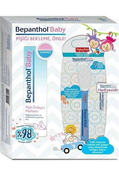 Bepanthol Baby Pişik Merhemi 100 gr + Mama Kaşığı Bepanthol Baby Pişik Merhemi 100 gr + Mama Kaşığı