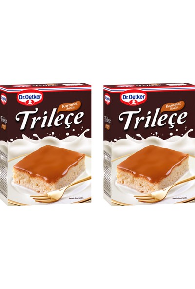Dr. Oetker Karamelli Trileçe 2'li Paket Dr. Oetker Karamelli Trileçe 2'li Paket