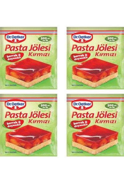 Dr. Oetker Pasta Jölesi 4 Adet