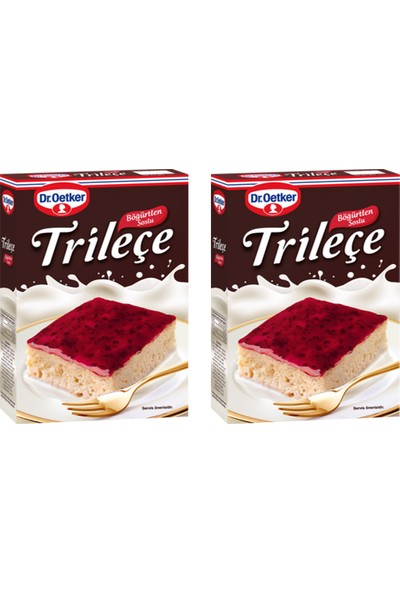 Dr. Oetker Böğürtlenli Trileçe 2'li Paket Dr. Oetker Böğürtlenli Trileçe 2'li Paket