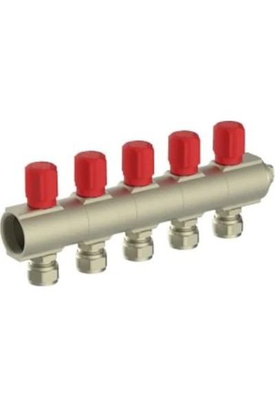 Türkoğlu Kendinden Vanalı Kollektör (Prinç) 11 Ağız