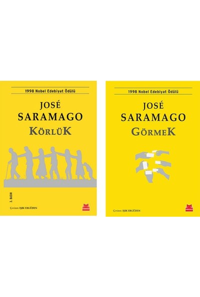 Jose Saramago 2 Kitap Set (Körlük, Görmek)