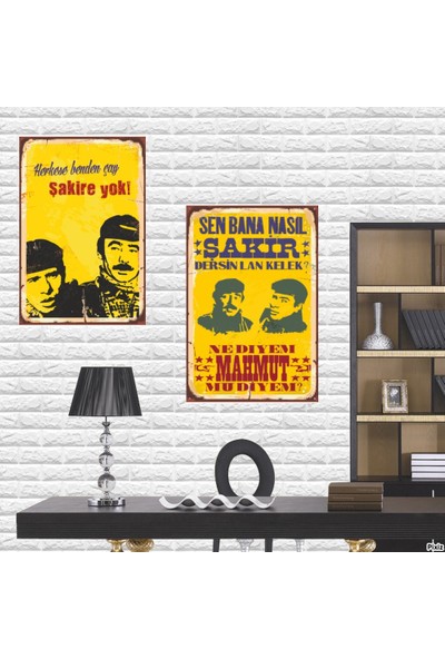 Yeşilçam Poster 2'li (00571)