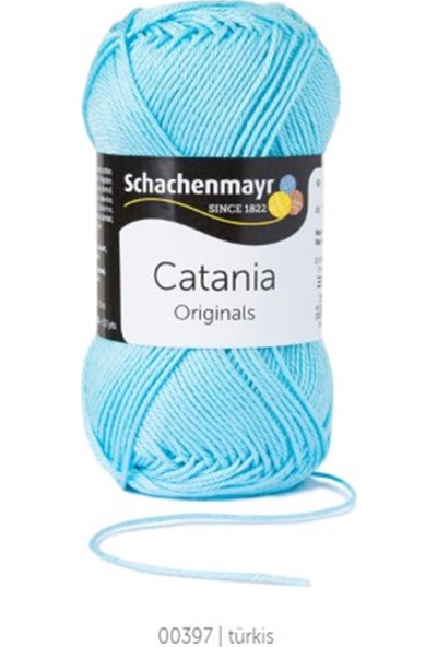 Schachenmayr Schachenmayr smc Catania Originals 397 Turkuaz Örgü Ipi Schachenmayr Schachenmayr smc Catania Originals 397 Turkuaz Örgü Ipi